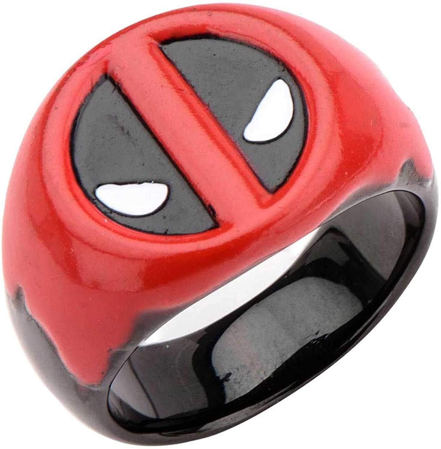 Deadpool wedding band | Beachweddingtips.com