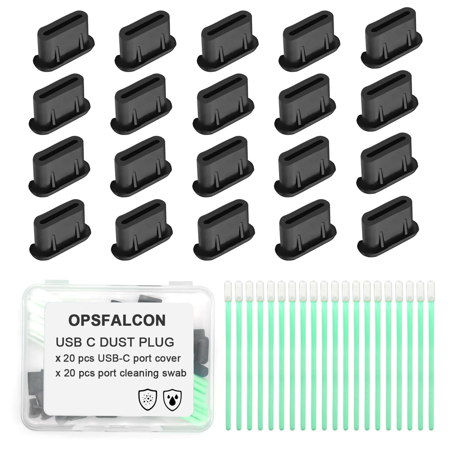 Amazon.com: USB C Dust Plug Silicone USB C Anti Dust Port Cover Type C ...