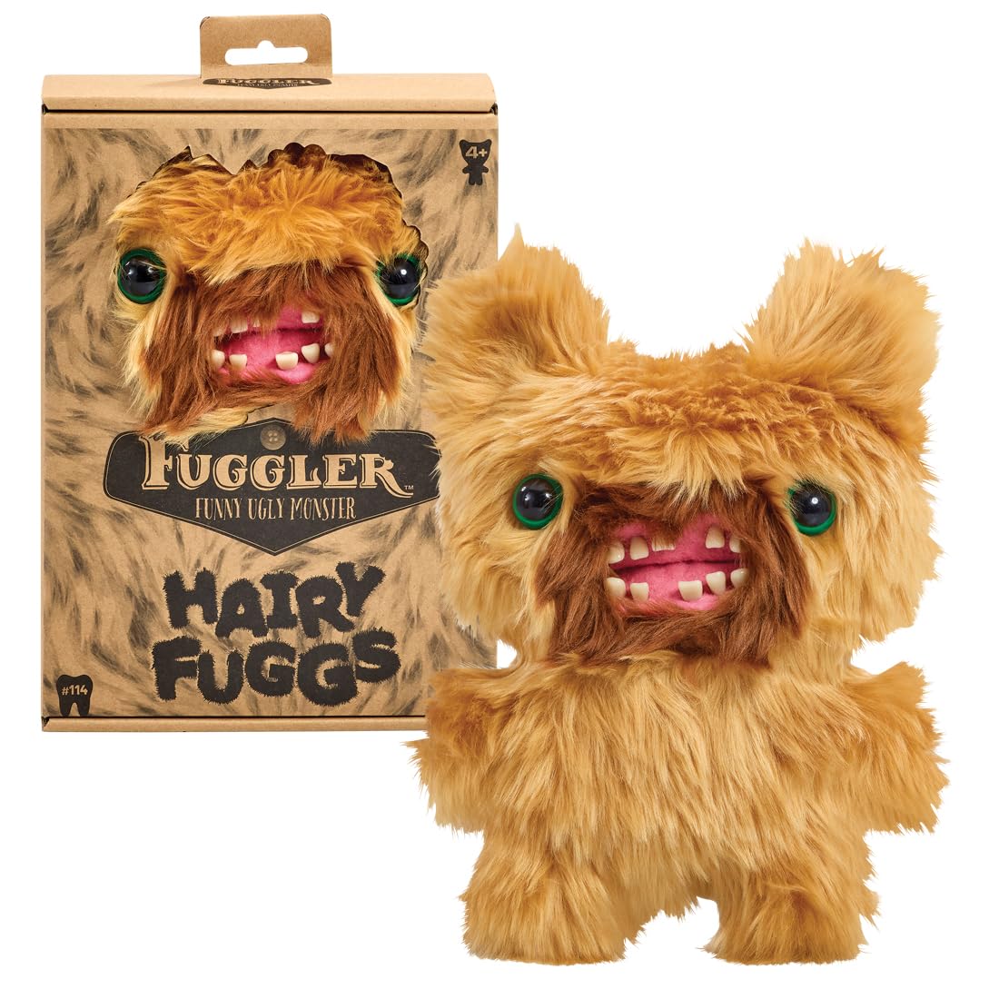 Fuggler Hairy Fugg Screech Soft Toy For Children From 4 Years Plushies ...