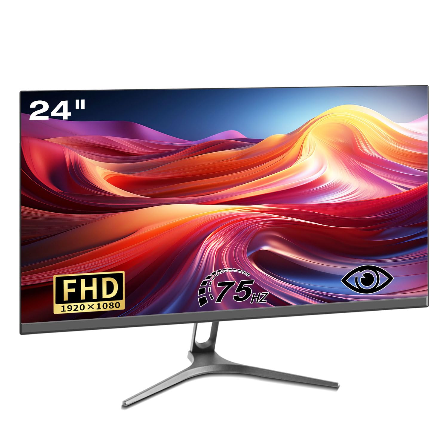 24 Inch Monitor FHD 1920 * 1080 Computer Monitors,Ultra-slim Bezels ...