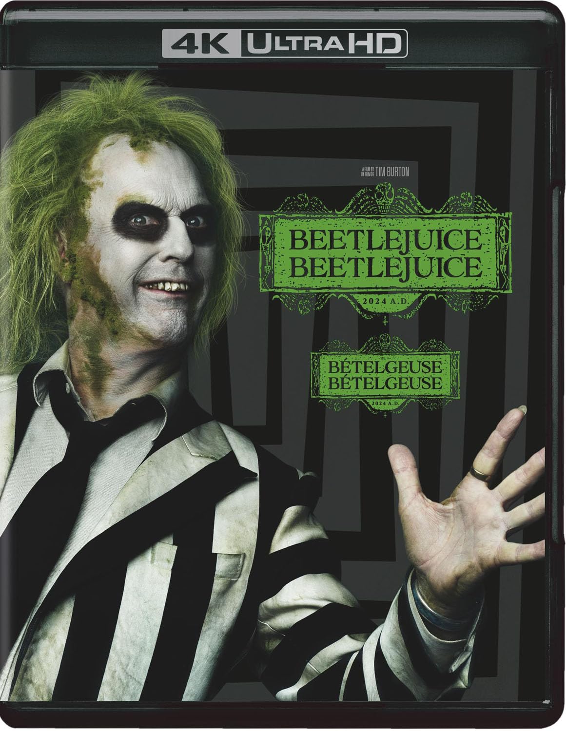 Beetlejuice Beetlejuice (BIL/4KUHD) [Blu-ray]: Amazon.ca: Tim Burton ...