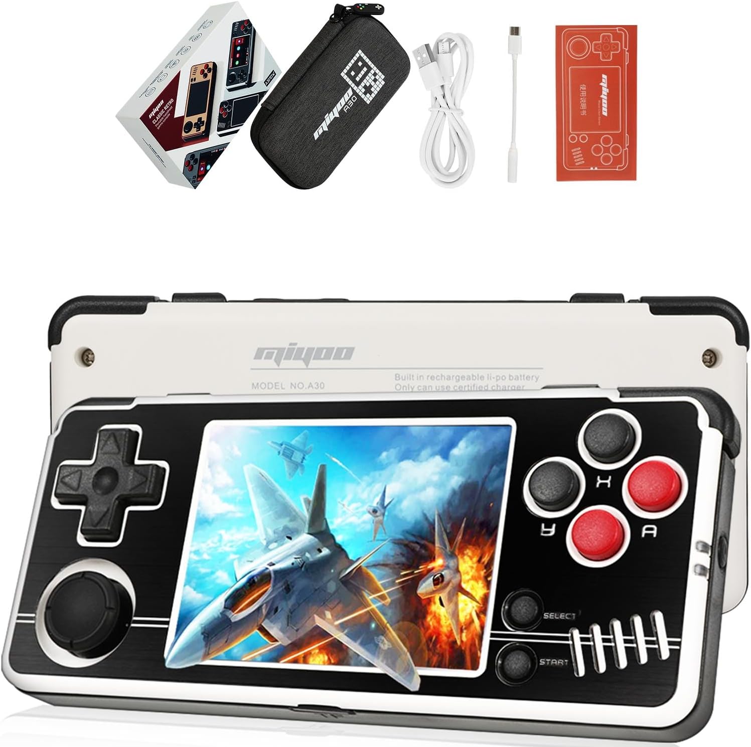 Amazon.com: Miyoo A30 Retro Game Console,Portable Handheld Open Source ...