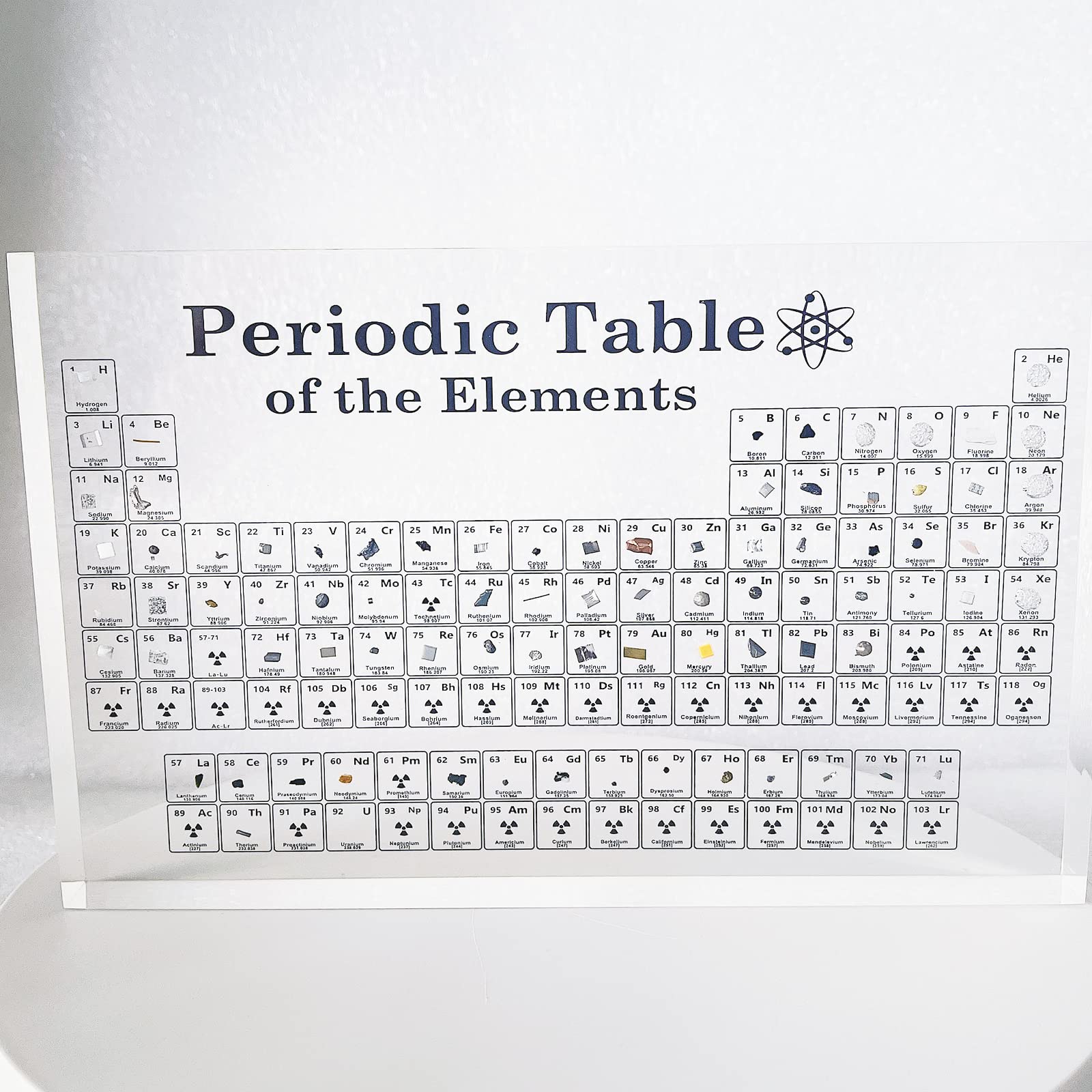 Periodic Table With Unusual Items Periodic Tables