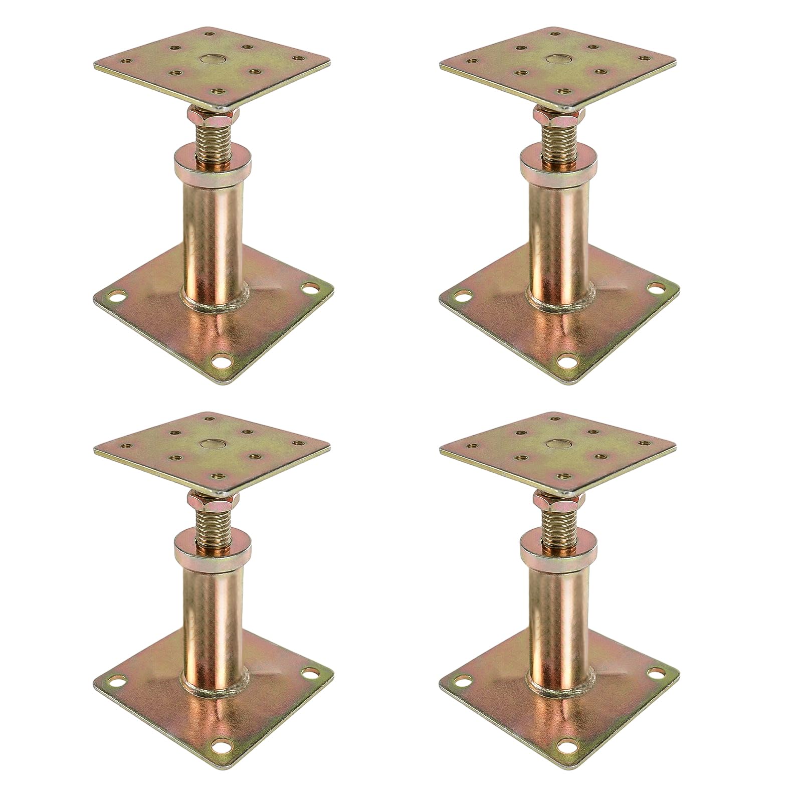 Amazon.com: 4 Pcs Adjustable Floor Jack House Floor Jacks Post Pole ...