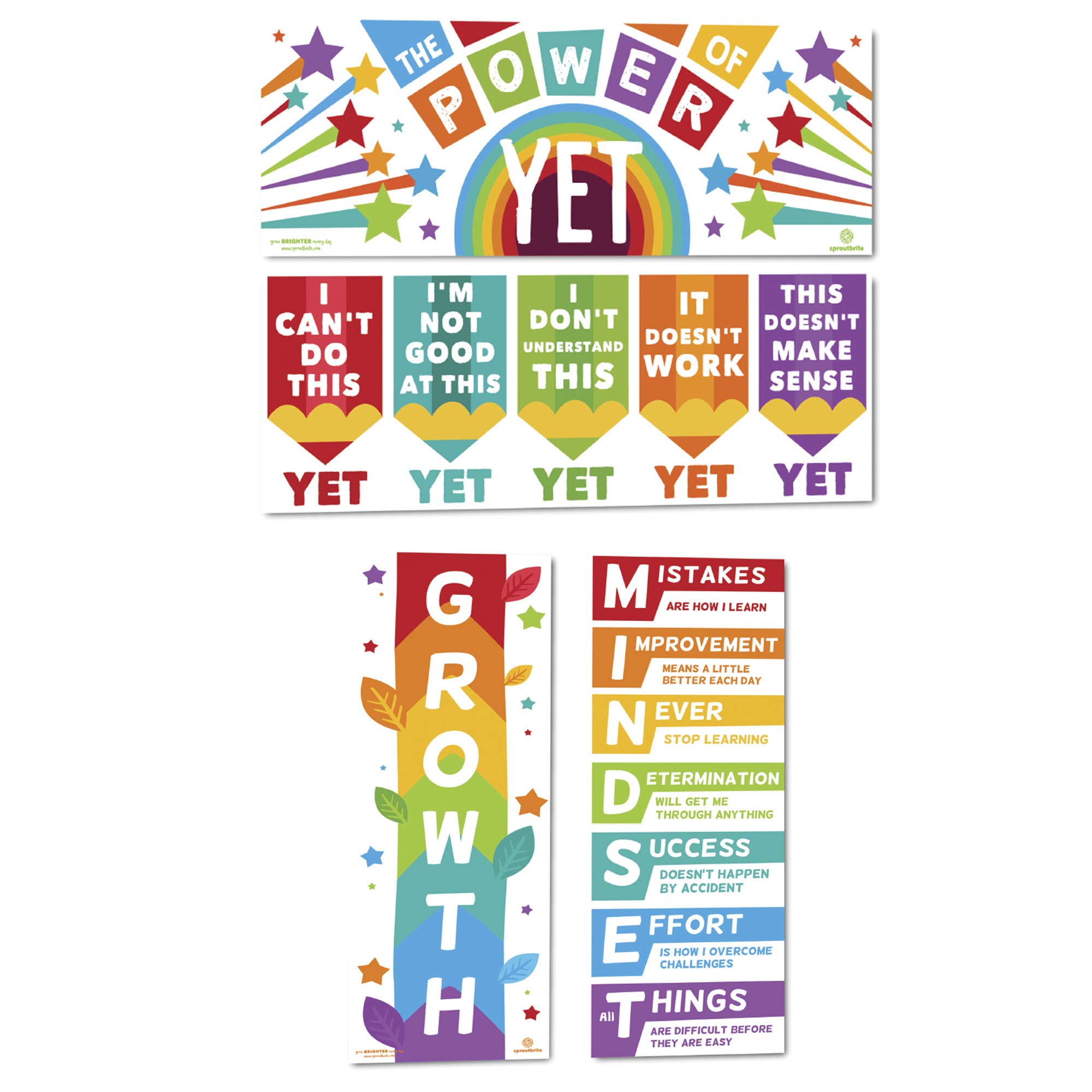 Amazon.com: Power of Yet Growth Mindset Power Bundle : Health & Household