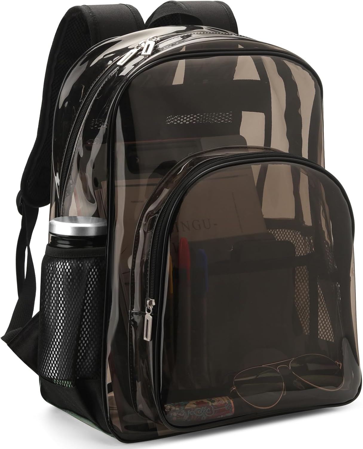 Amazon.com | Carolipack Clear Backpack Heavy Duty For Work XL.TPU ...