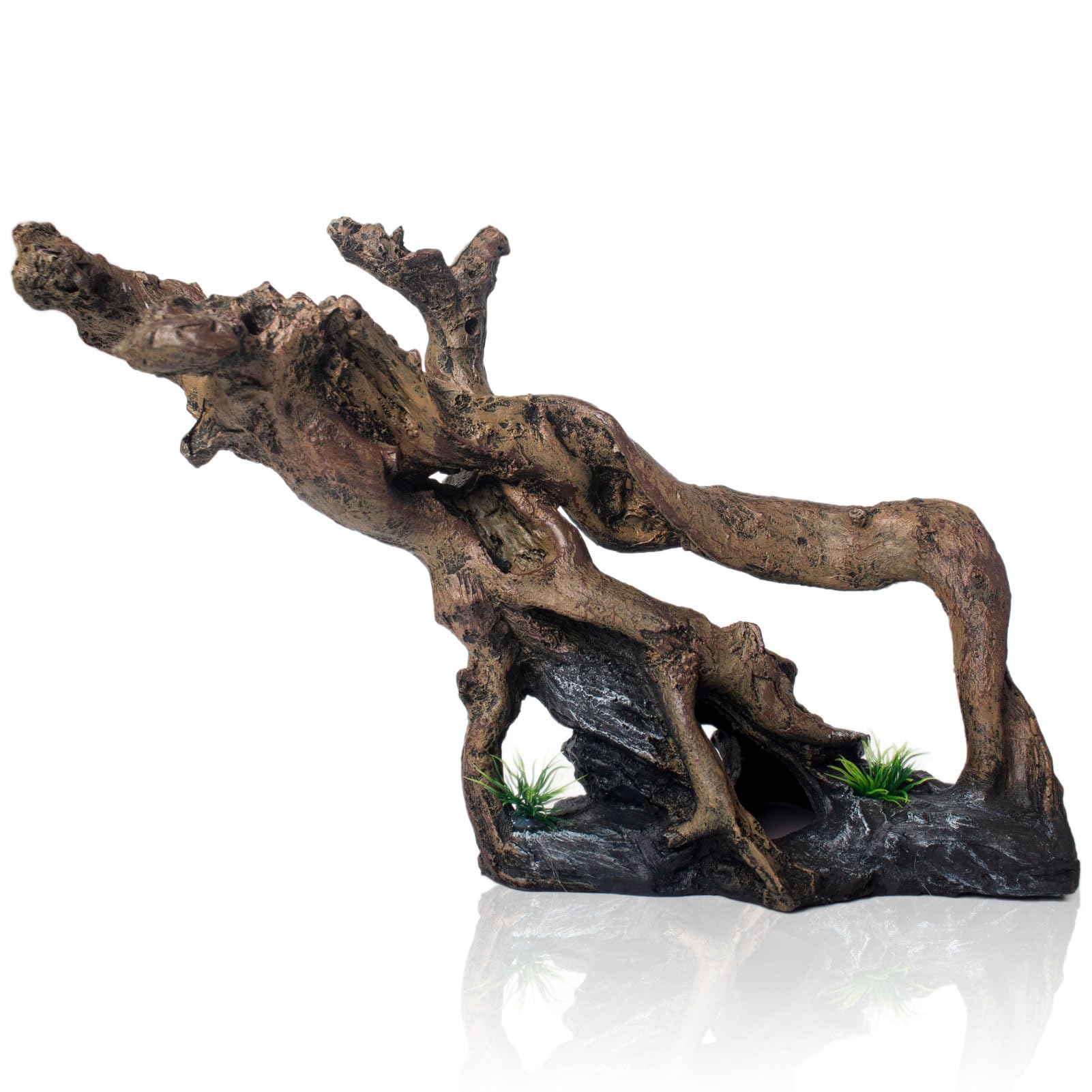 TAOMYPETS Fish Tank Decorations Aquarium Décor Resin Artificial Tree ...