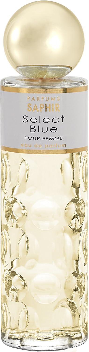 PARFUMS SAPHIR Select Blue, Eau de Parfum Spray for Women, 200 ml ...