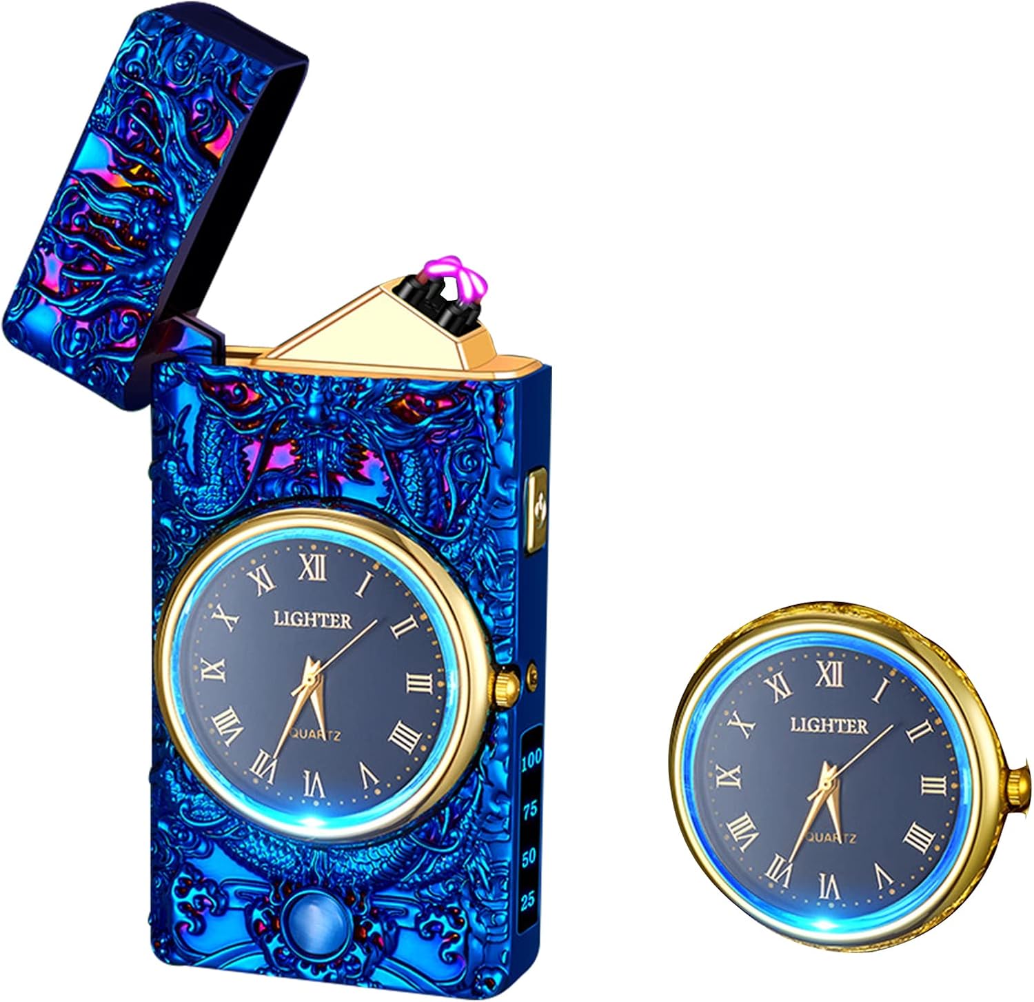 Amazon.com: RSBYE Dragon Lighter, Watch Lighter,Electric Lighter ...