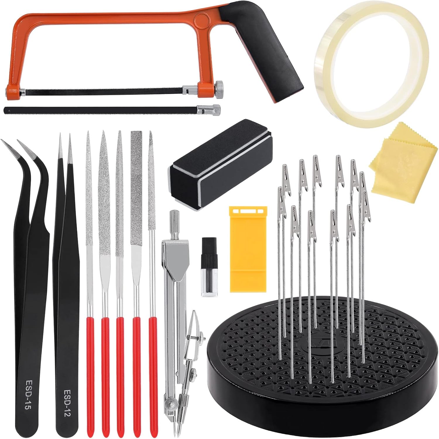 Amazon.com: Tanstic 27Pcs Gundam Model Tools Kit, Including 360 Degree ...