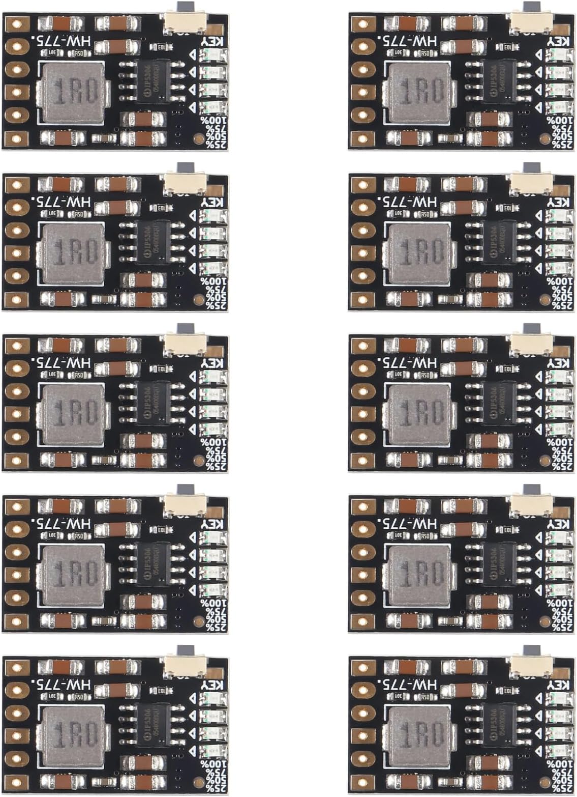 Amazon.com: AEDIKO 10pcs 2A 5V Charge Discharge Integrated Module 3.7V ...
