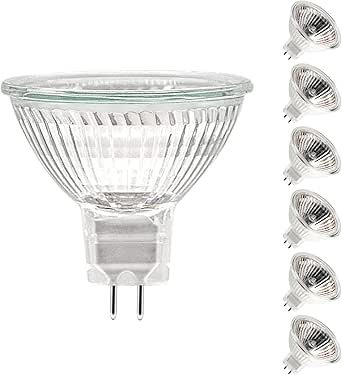 MR16 Halogen Light Bulb 2 pin 35W 12V，420LM High Output GU5.3 Base for ...