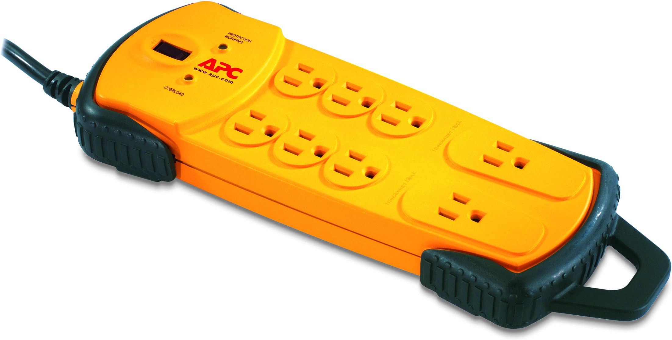 Amazon.com: APC 8-Outlet Surge Protector 800 Joules, Workshop ...