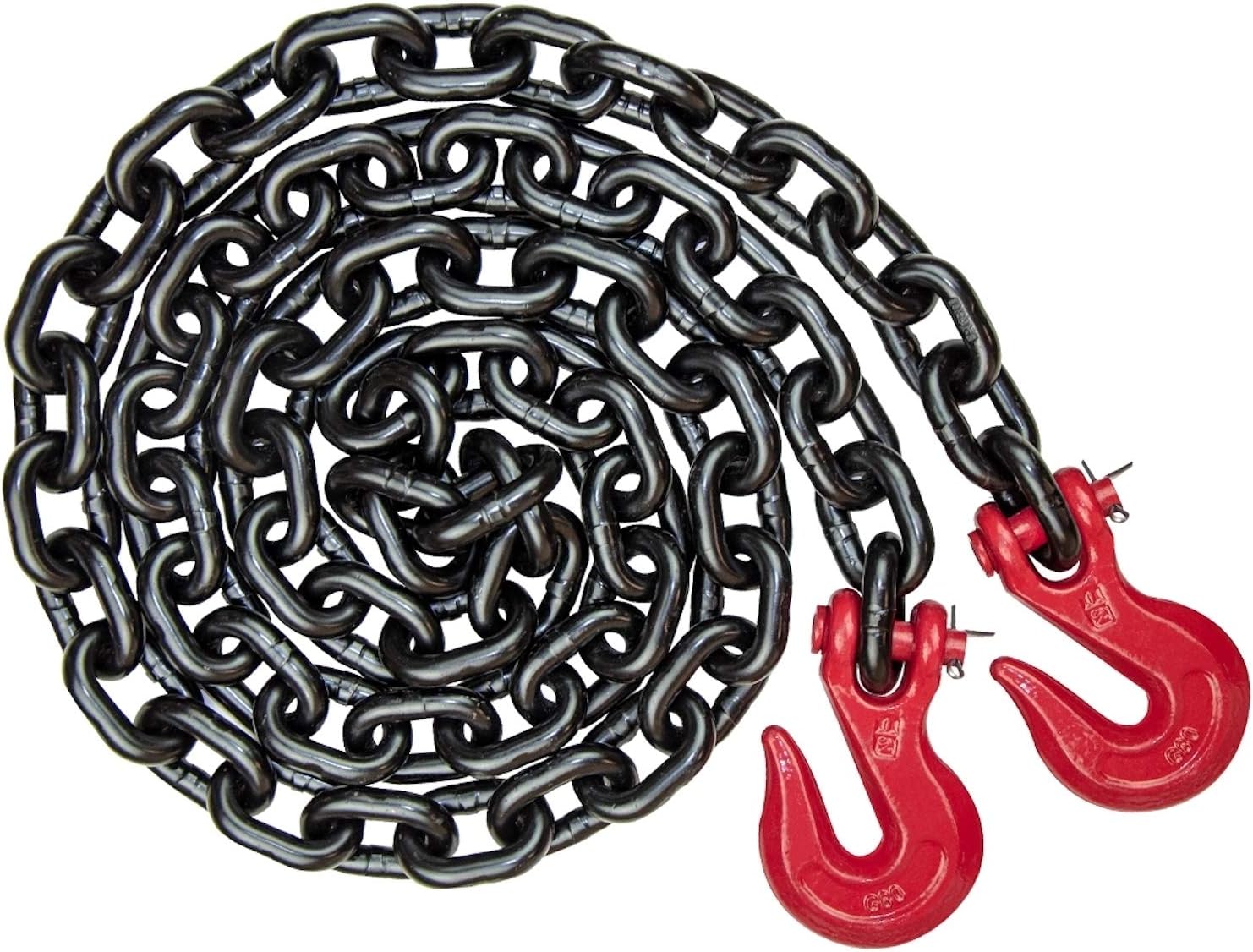 Amazon.com: VULCAN Safety/Binder Chain with Clevis Grab Hooks - Grade ...