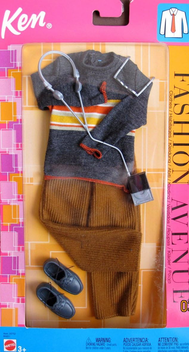 Amazon.com: Ken Fashion Avenue Casual Clothes Outfit (2002) : Toys & Games
