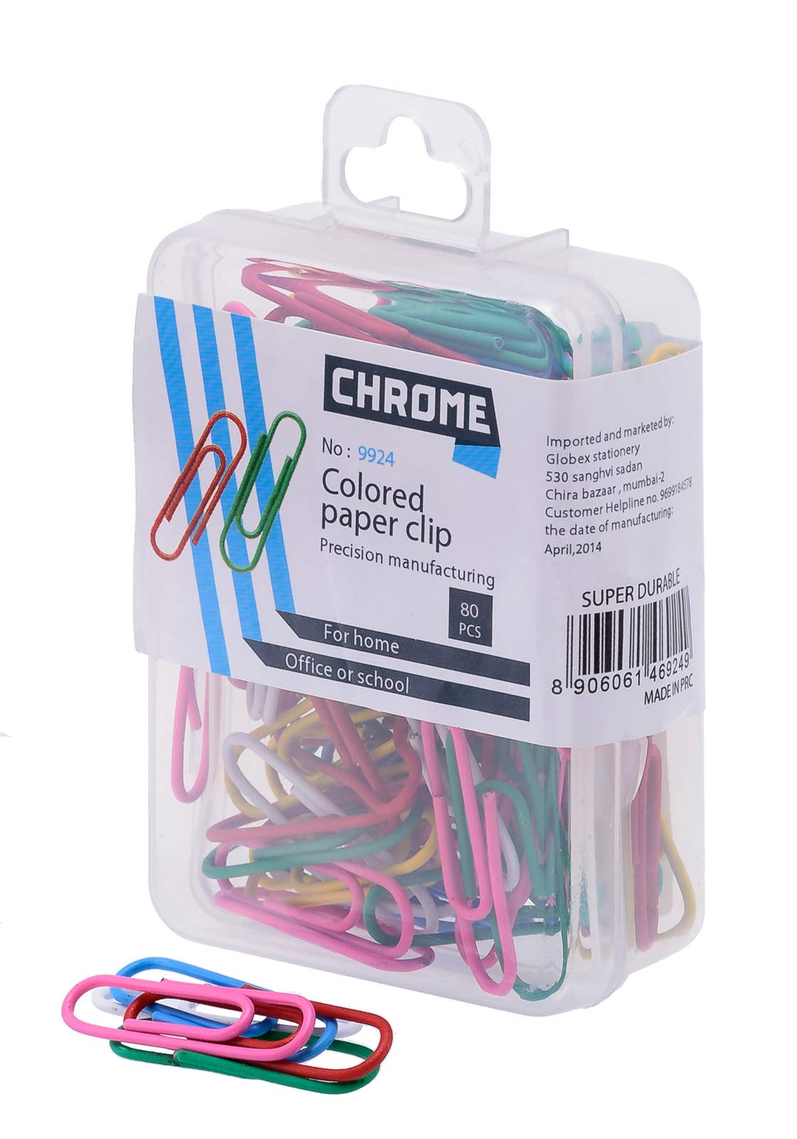 Chrome 9924 - Coloured Paper U Clips (Set of 10 Boxes) : Amazon.in ...