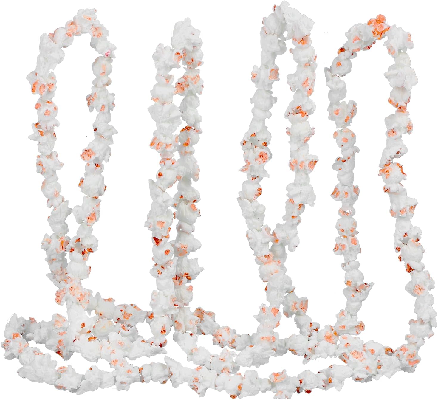 Amazon.com: Roses and Mistletoe 9 Ft Plastic Popcorn Christmas String ...