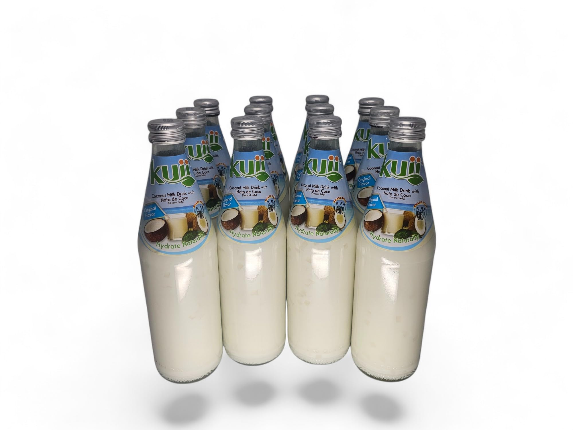 Amazon.com: Kuii Premium Coconut Milk Drink With Nata de Coco 12 Case ...