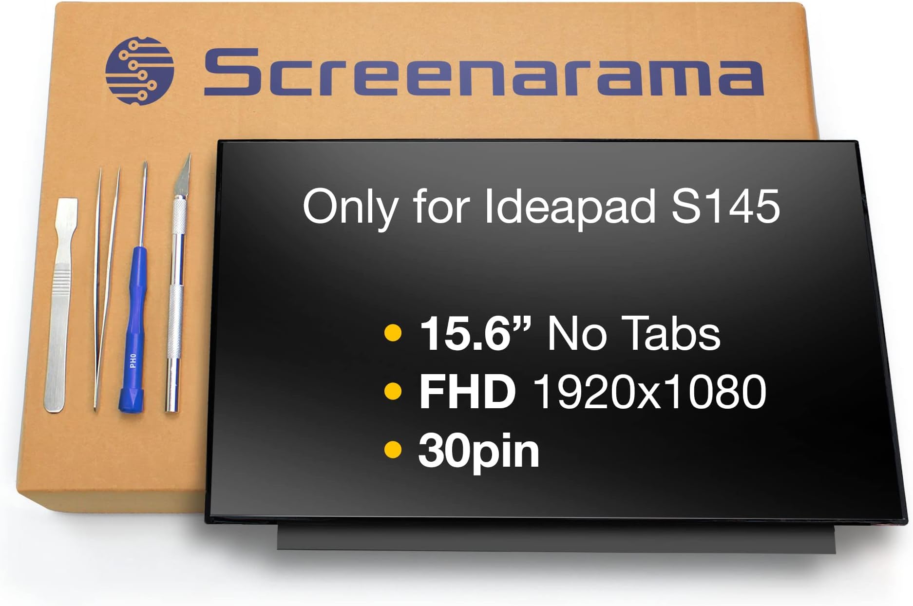 Amazon.com: SCREENARAMA New Screen Replacement for Lenovo Ideapad S145 ...