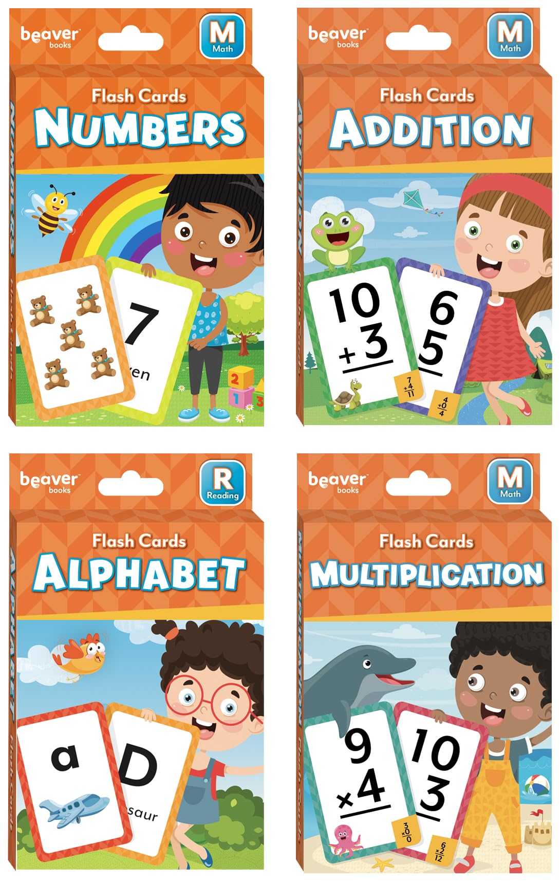Snapklik.com : Head Start Flash Cards Set For Preschool Learning Activities