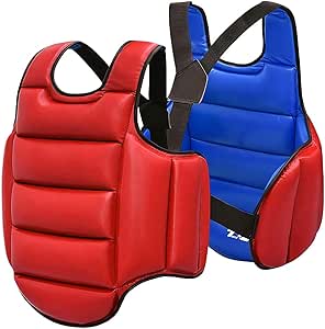 Amazon.com: Boxing Body Protector Reversible, Boxing Chest Guard ...
