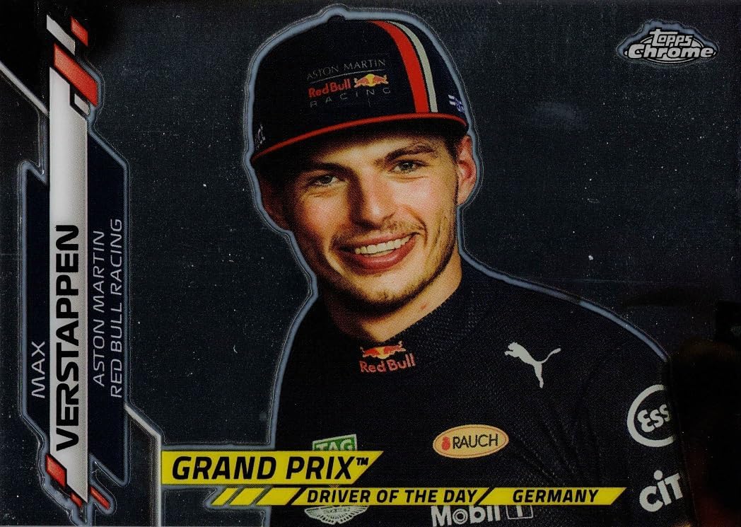 Amazon.com: 2020 Topps Chrome Formula 1 F1 Racing #164 Max Verstappen ...