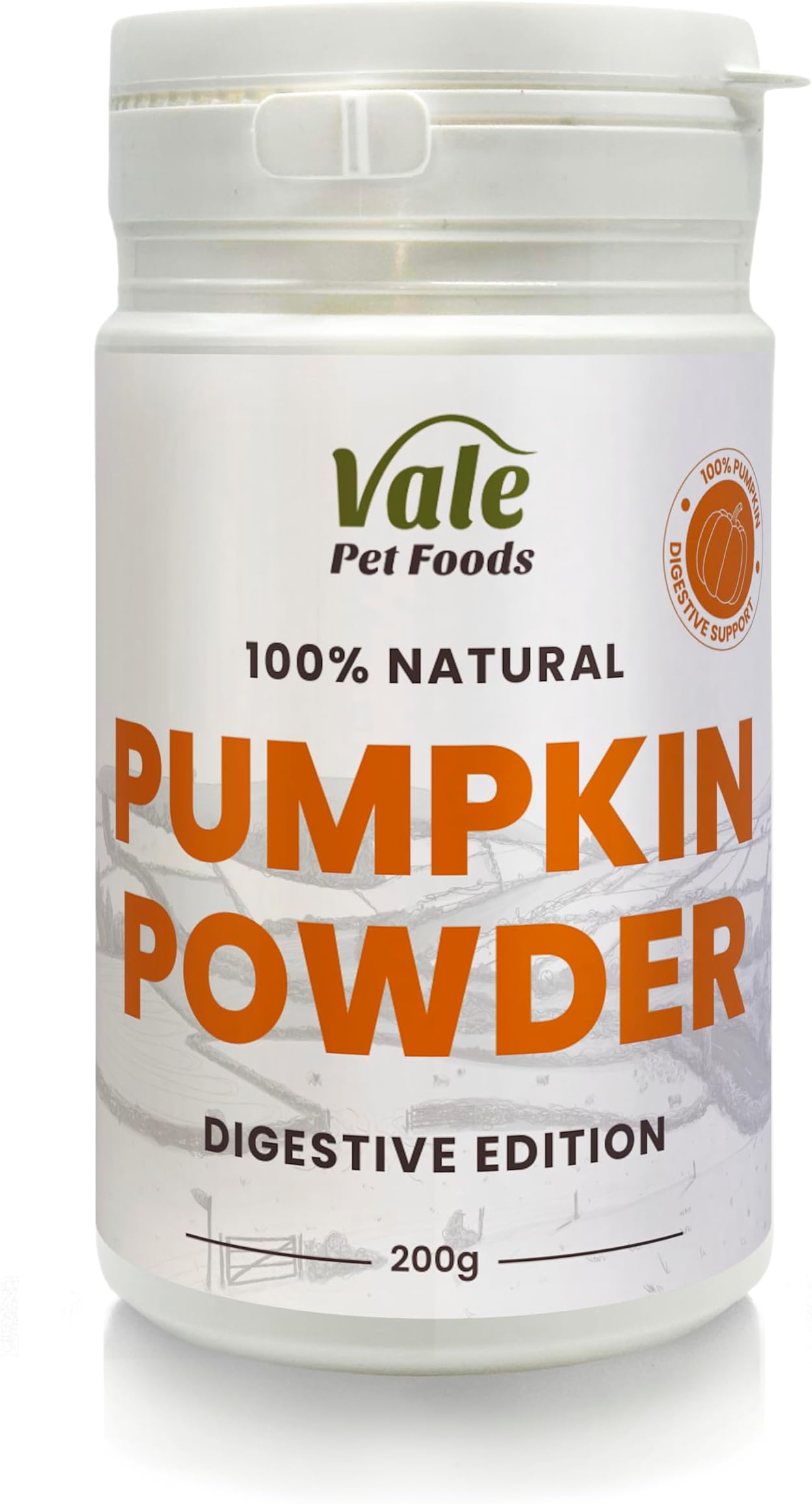Pure Pumpkin Powder for Dogs 200g - Natural Dog Food Topper & High ...
