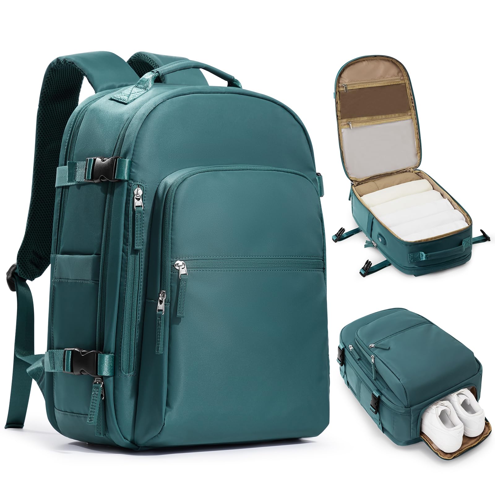 Amazon.com | coofay Travel Backpack Carry on Flight Approved Mochila De ...