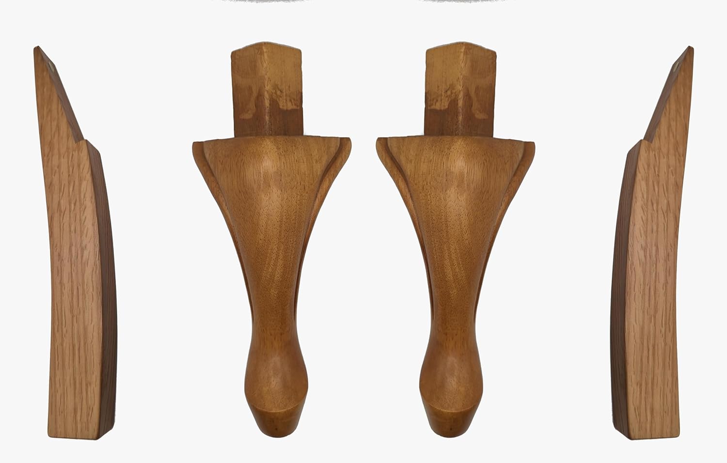 Amazon.com: Generic Queen Anne Chair Legs 4-Piece Set (WL-317) : Tools ...