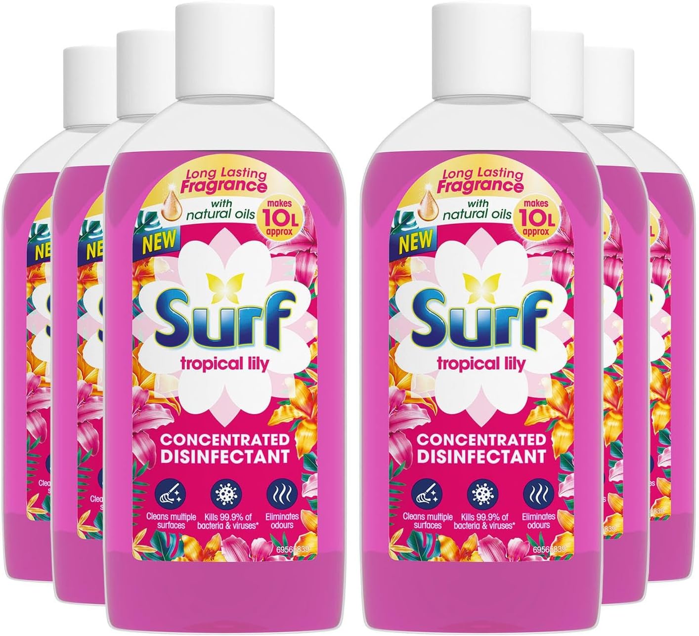 Surf Passion Bloom Concentrated Disinfectant All-Purpose Cleaner Long ...
