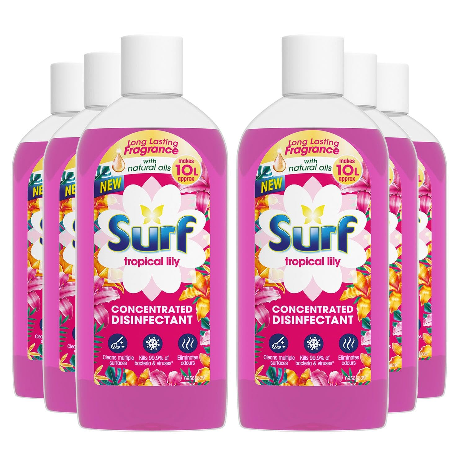 Surf Passion Bloom Concentrated Disinfectant All-Purpose Cleaner Long ...