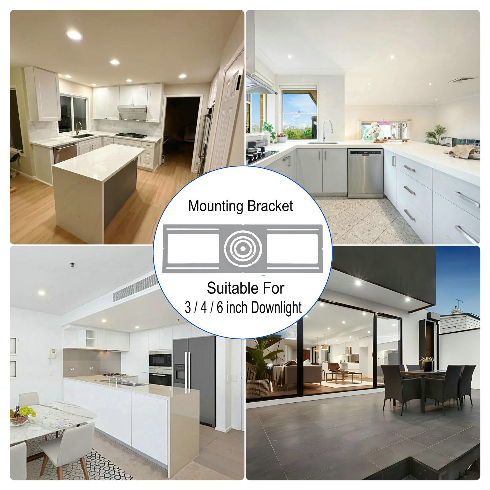 Snapklik.com : FORT 24 Pack New Construction Rough-in Plate Pre ...