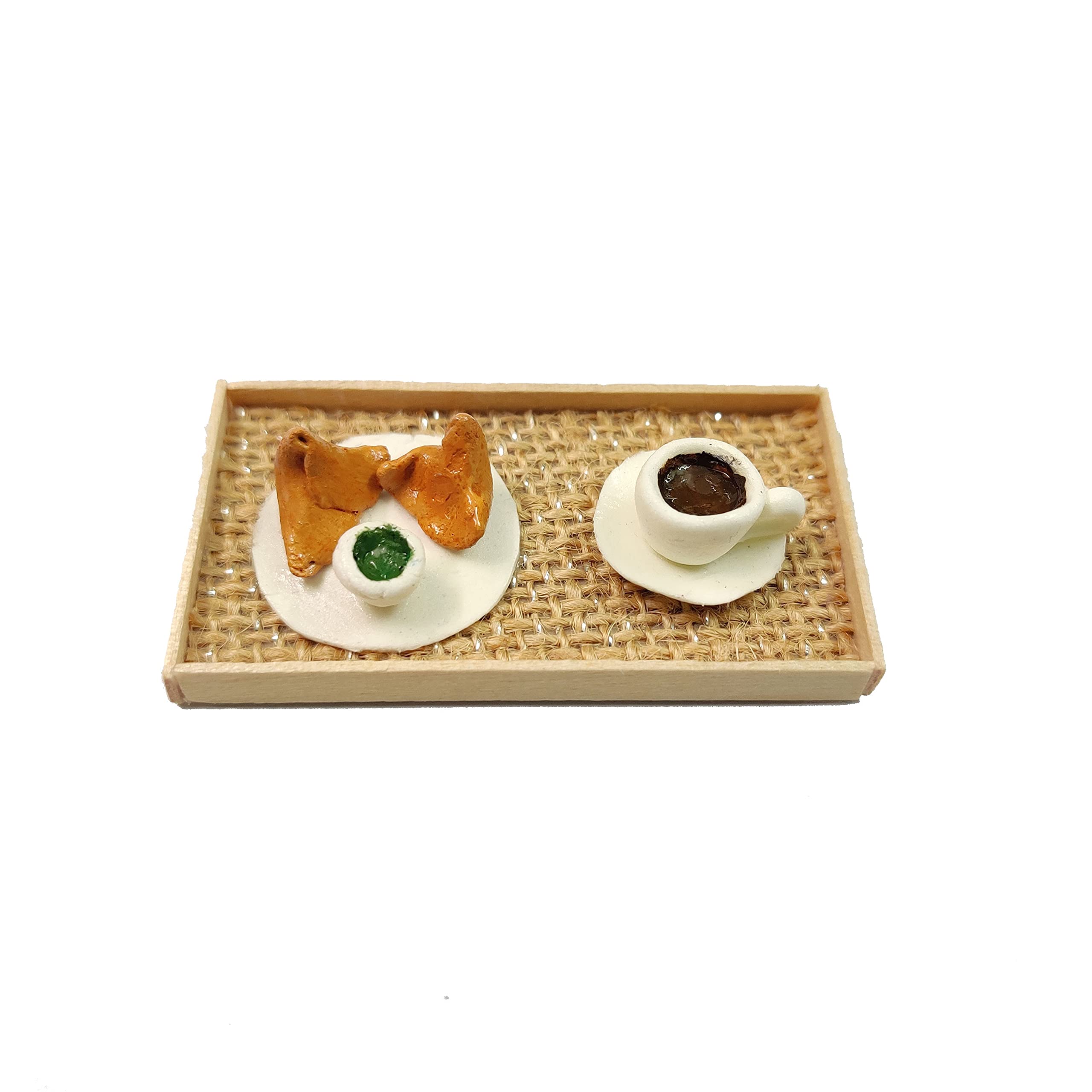 Buy TK Samosa and Black Coffee Handmade Miniature Fridge Magnet Toy ...