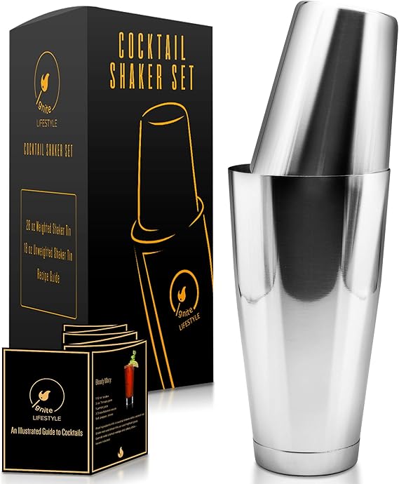 The 3 Types of Cocktail Shakers - Cocktails Cafe