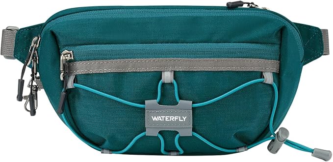 Amazon.com: WATERFLY Lightweight Small Fanny Pack: 1.5L Mini Slim ...