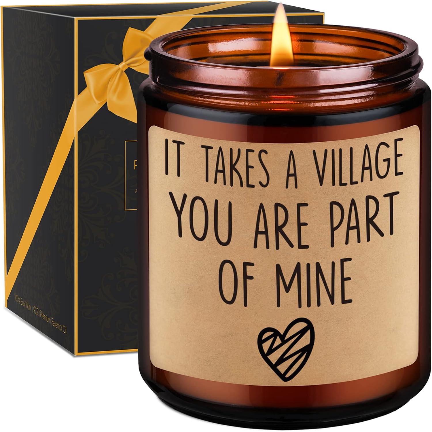 Amazon.com: GSPY Thank You Scented Candle - Daycare Teacher, Nanny ...