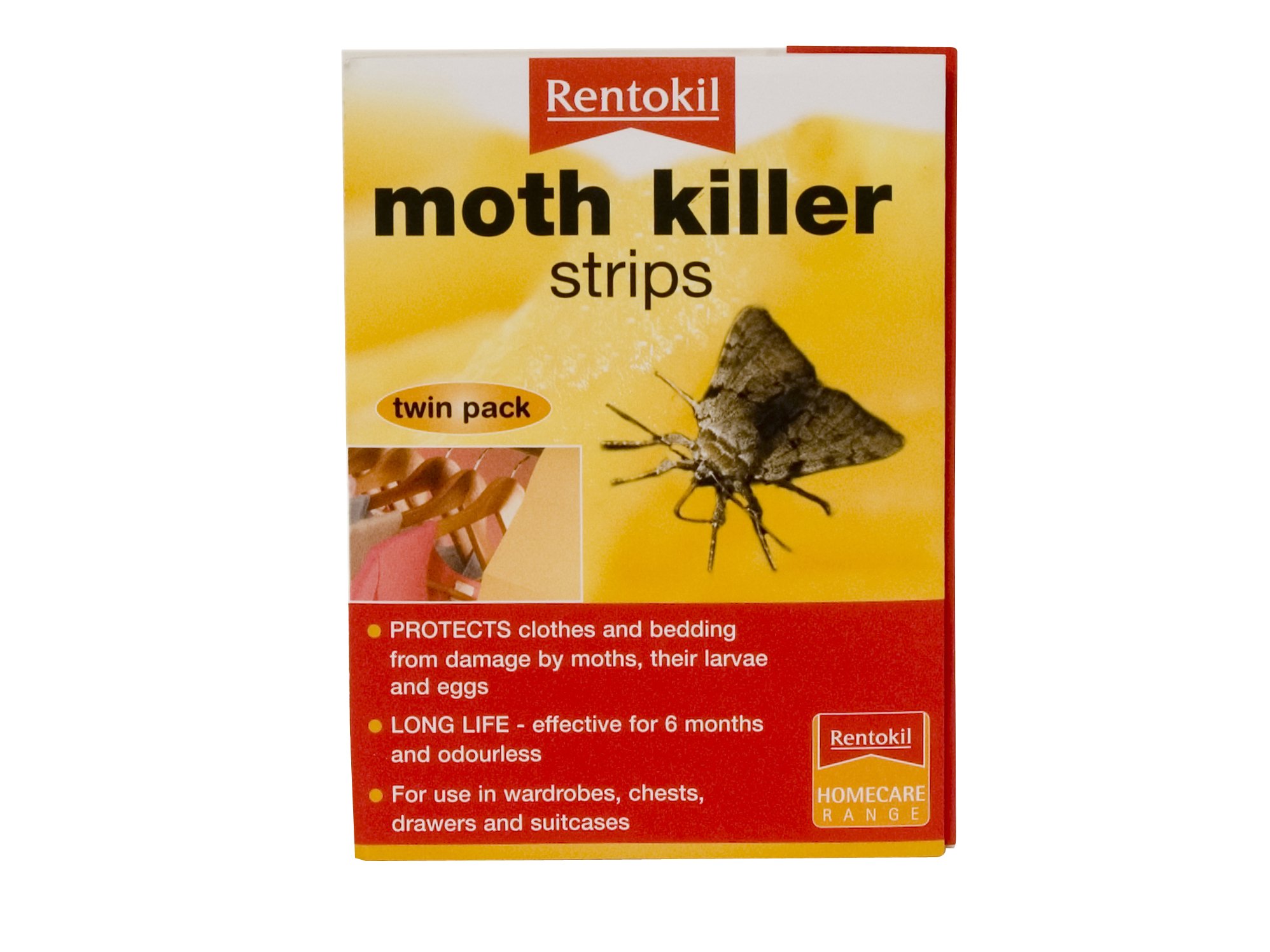 Rentokil FA106 Moth Killer Strips x 2 : Amazon.co.uk: Garden
