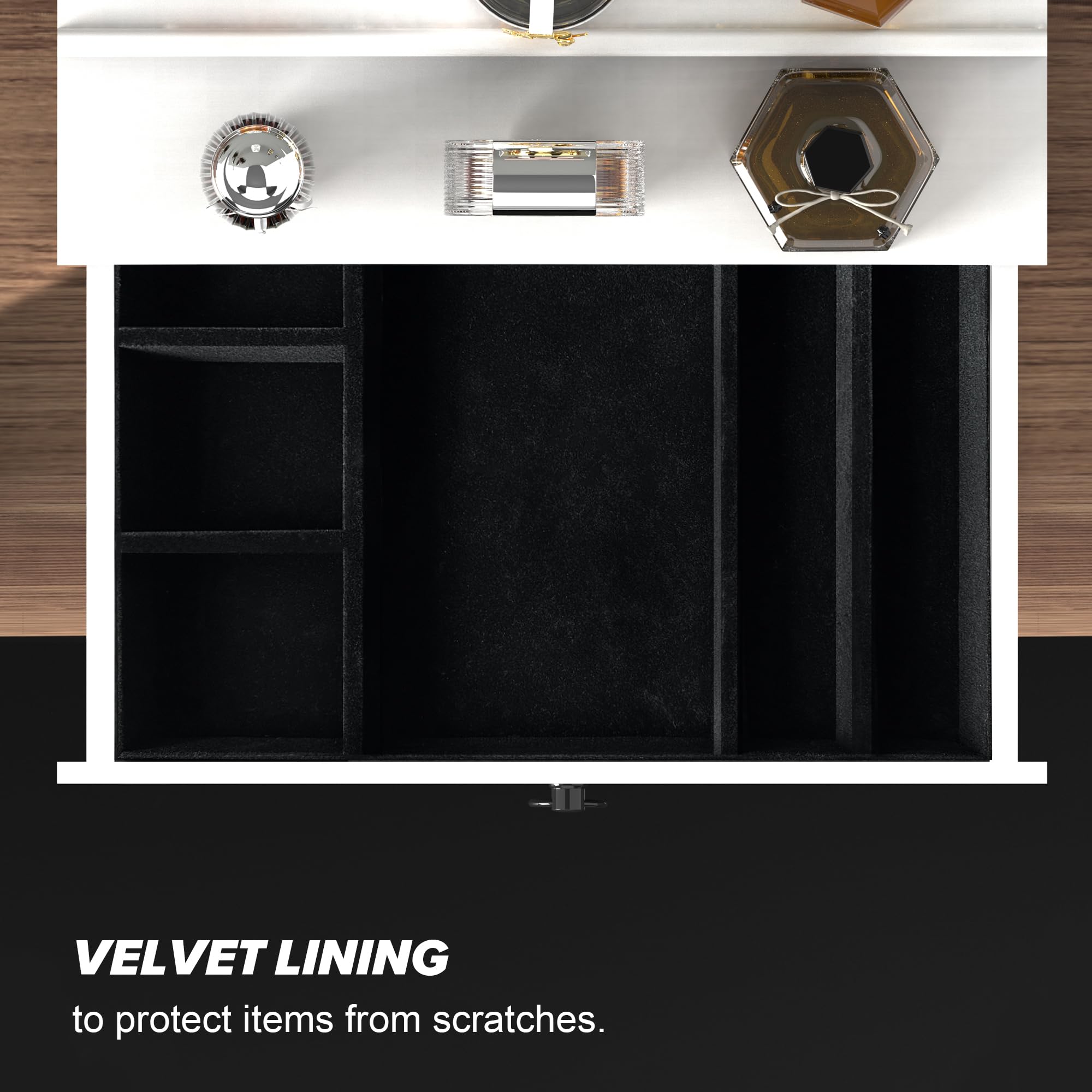 upcessory Cologne Organizer for Men, 3 Tier Cologne Shelf, Cologne ...