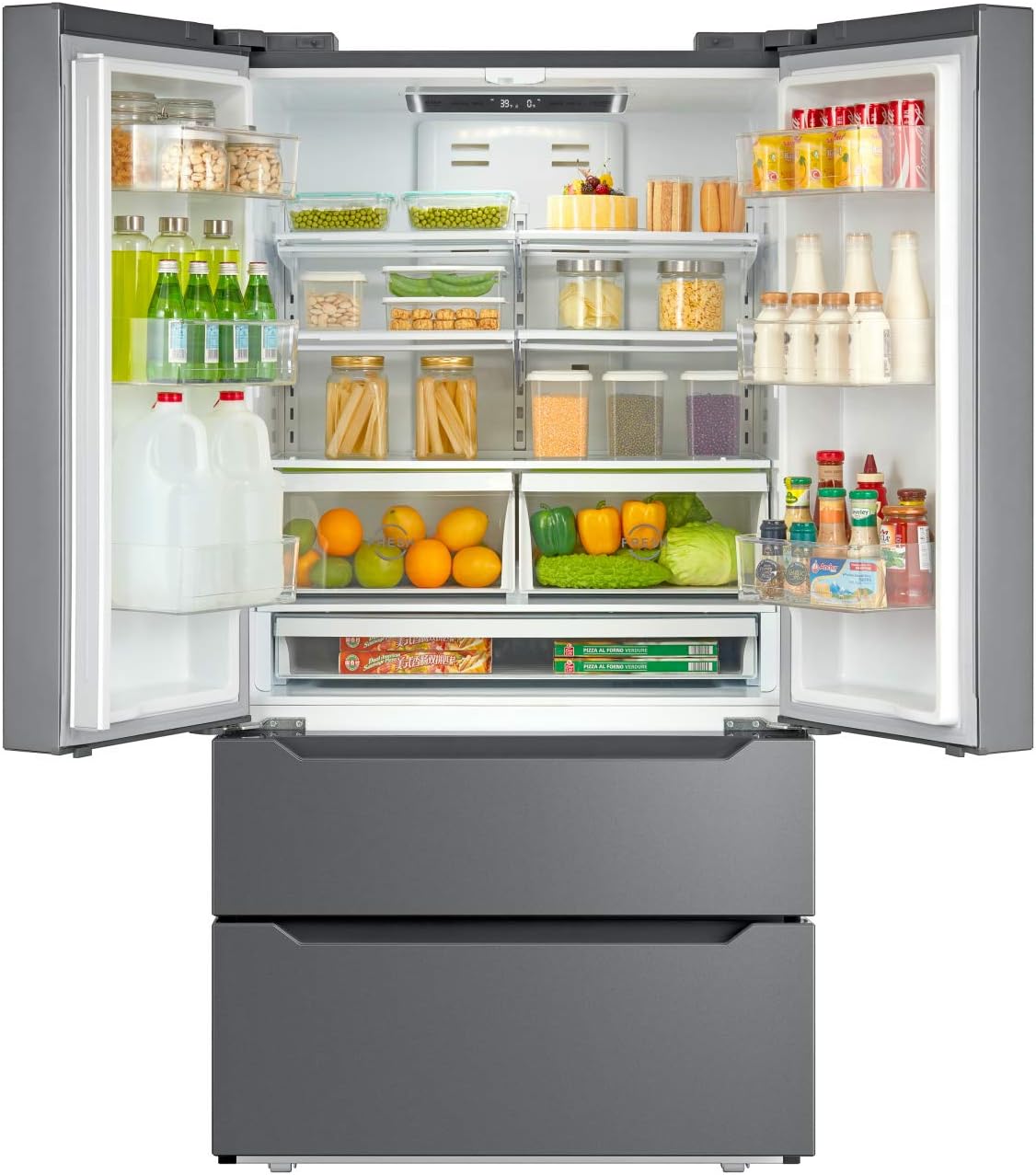 Amazon.com: Verona VERF36CDSS 22.49 cu. ft. 36 Inch Freestanding ...