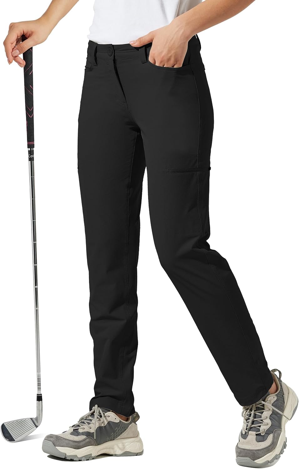 Amazon.com : Willit Women's Golf Pants Hiking Cargo Pants Quick Dry ...