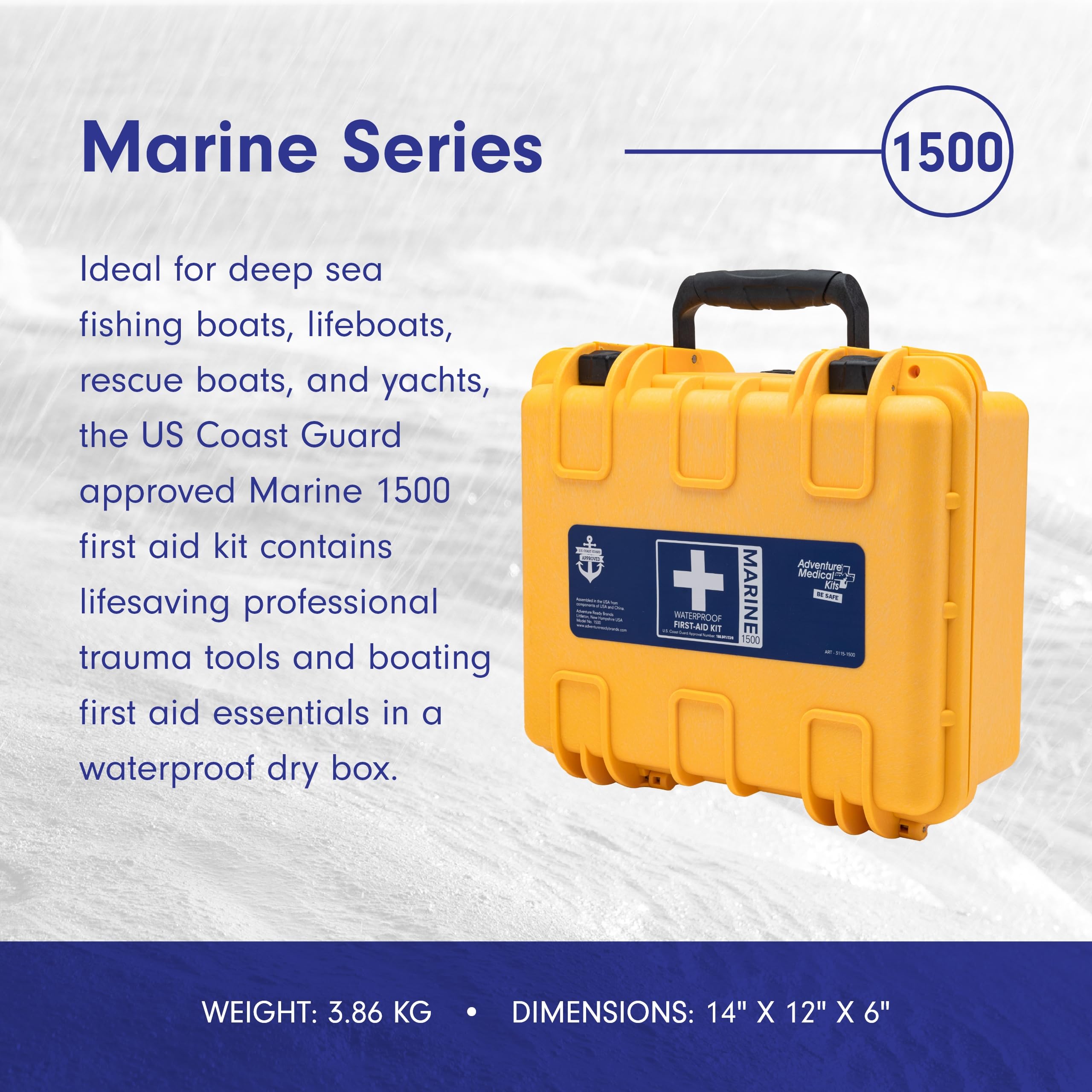 Snapklik.com : Adventure Medical Kits Marine Series Medical Kit - 1500 ...