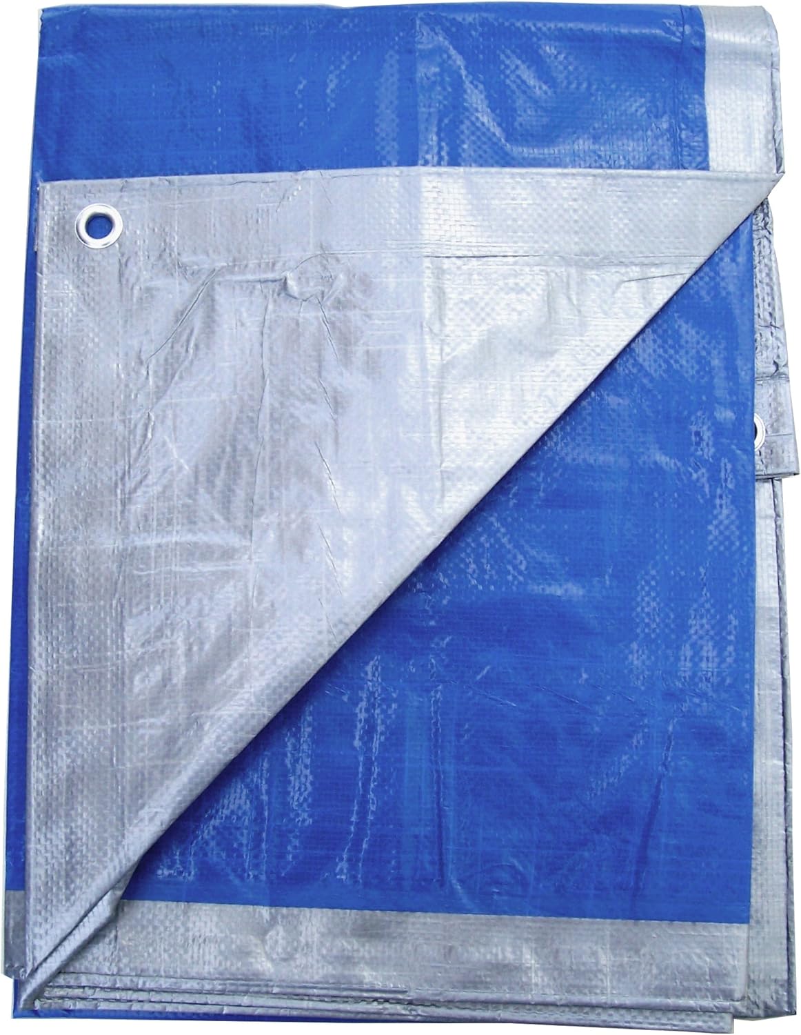 60' x 120' Silver & Blue Reversible Premium Tarp - Amazon.com