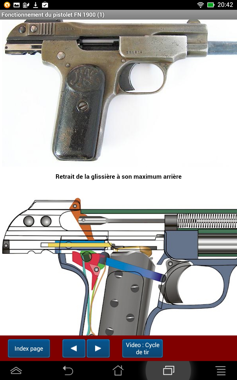 Le pistolet FN modèle 1900 expliqué:Amazon.in:Appstore for Android