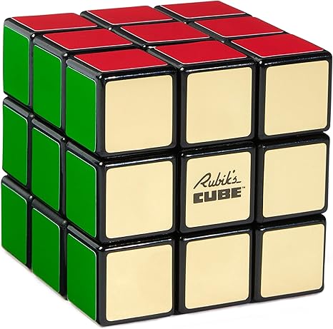 Amazon.com: Rubik’s Cube, Special Retro 50th Anniversary Edition ...