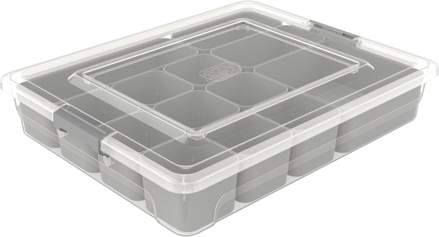 Amazon.com - Ezy Storage Sort It Letter size4.8ltr 13 Shallow Cup ...