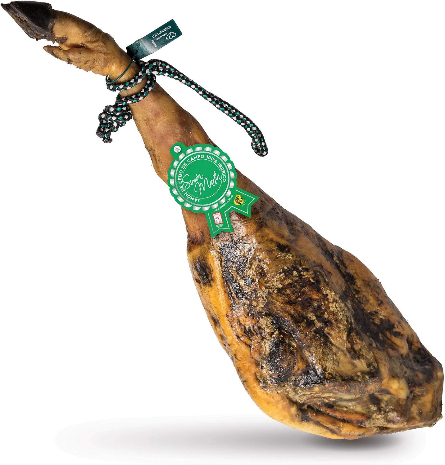 Jamon Iberico Spanish Ham Leg - 7.5-8.0 kg Iberico Cebo de Campo Pata ...