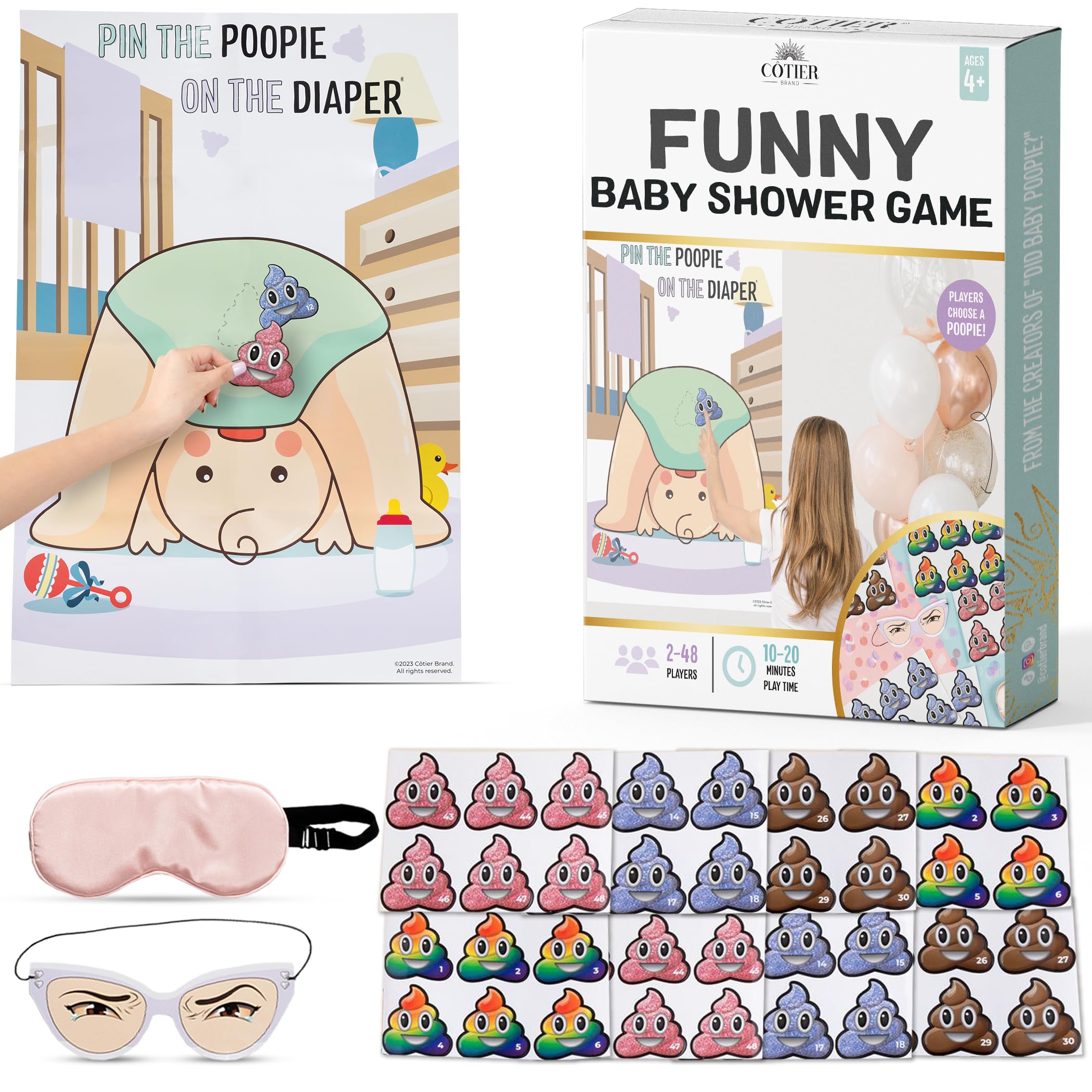 The Baby On The Diaper Pin Game Printable