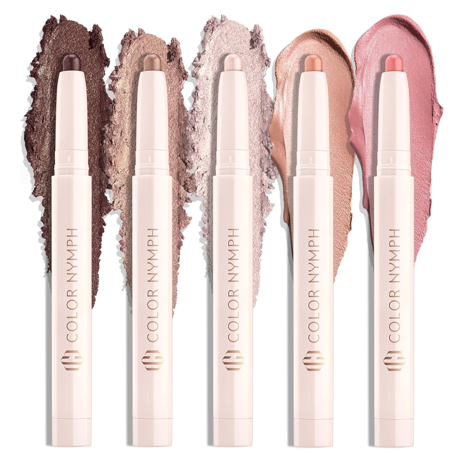 Amazon.com : Color Nymph Eyeshadow Sticks Set, Matte Shimmer Eye Shadow ...