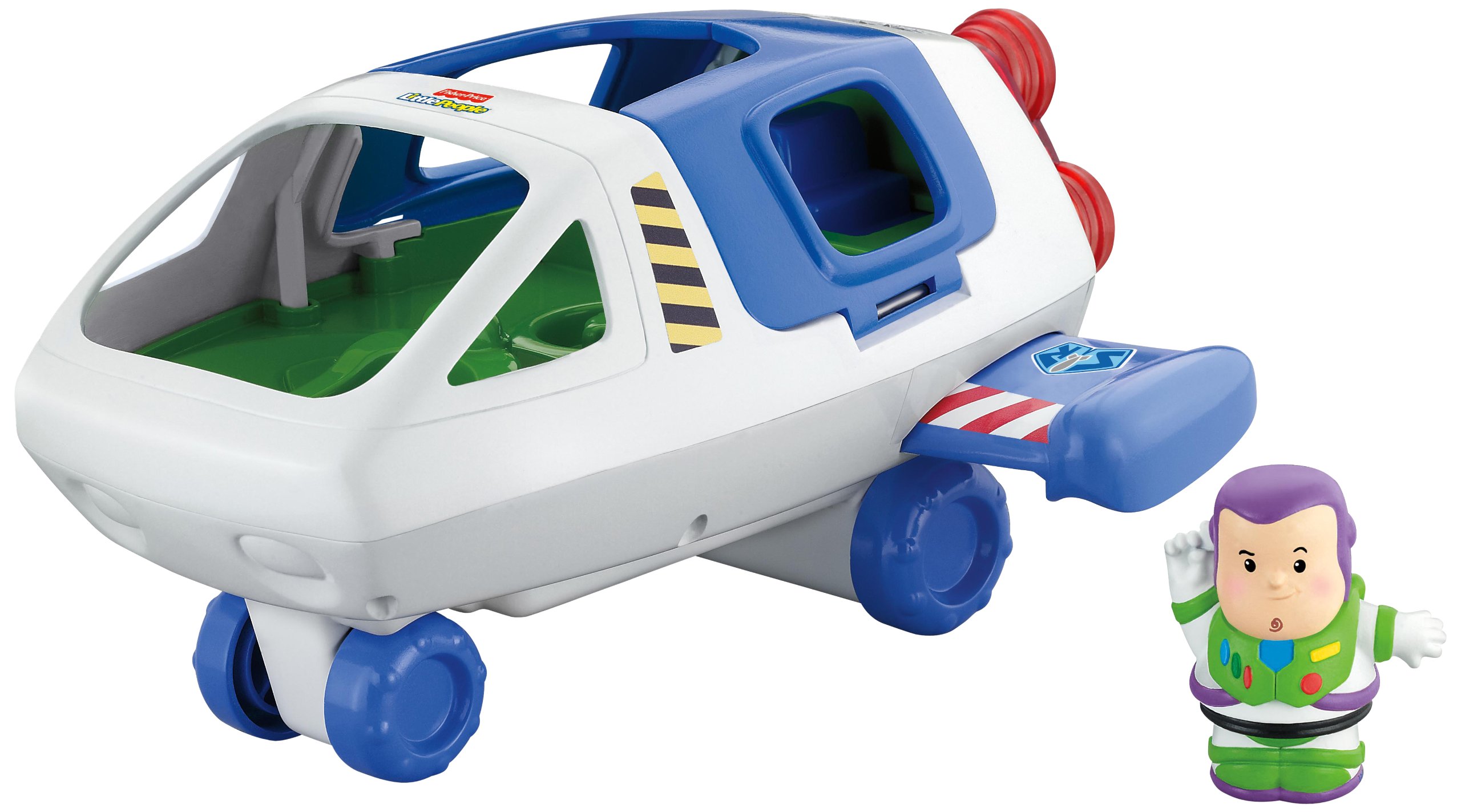 Buy Fisher-Price Little People Disney's Toy Story Buzz Lightyear Space ...