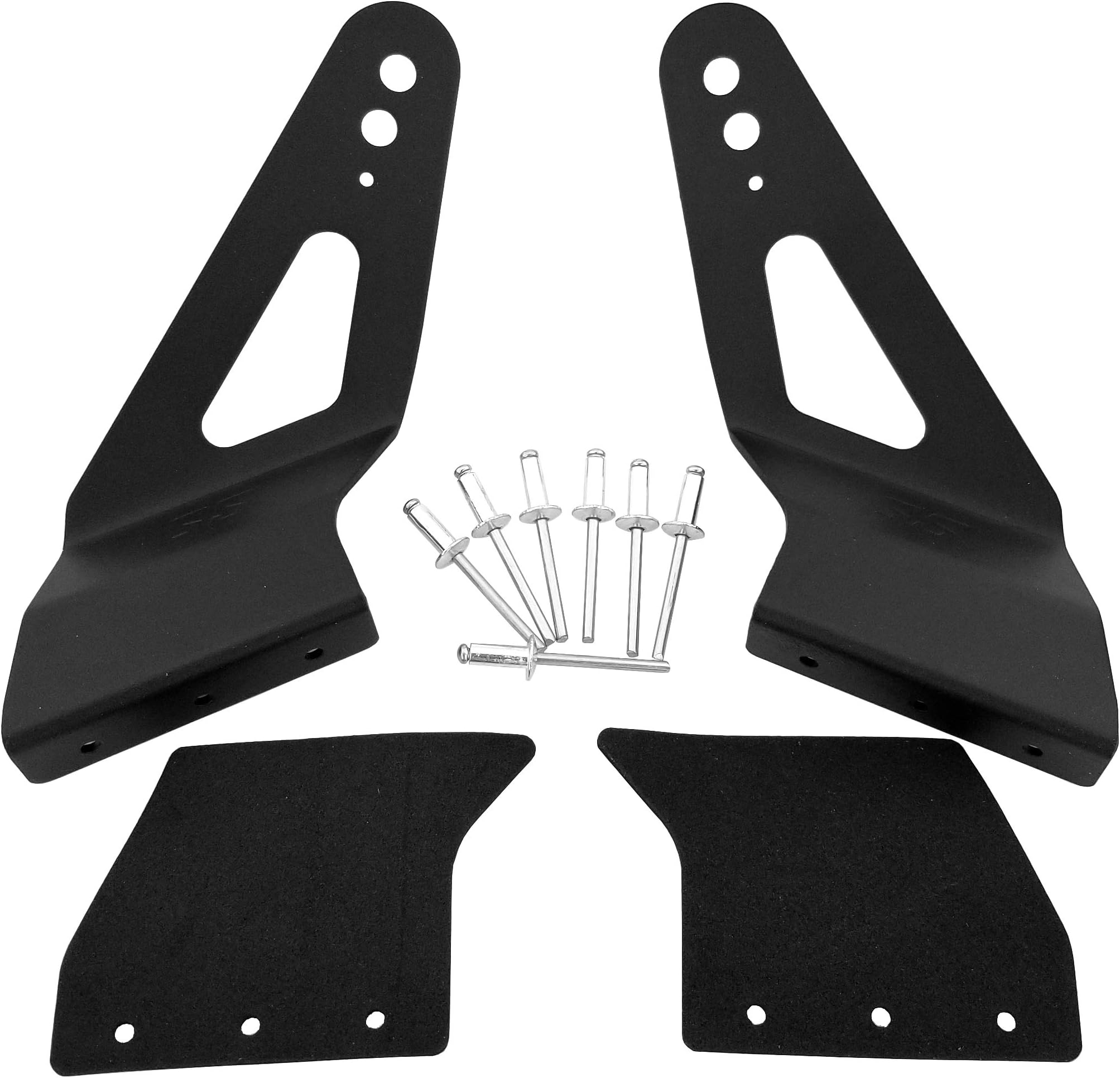 GS Power 52 inch Curved LED Light Bar Mount Brackets for Mounting Off ...